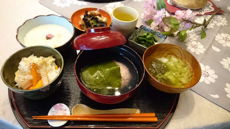 Spring cooking at Kura | KURA cooking - Japanese Cooking School for ...