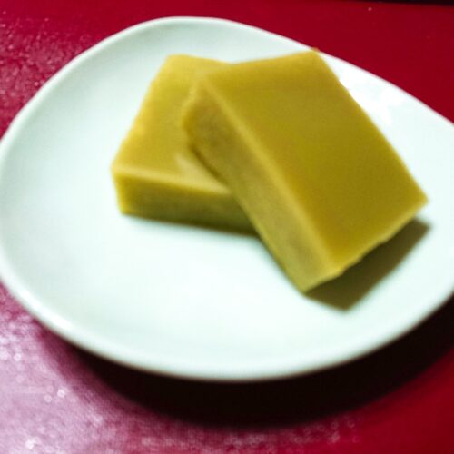 Sweet rice jelly (uiro) | KURA cooking - Japanese Cooking School for ...