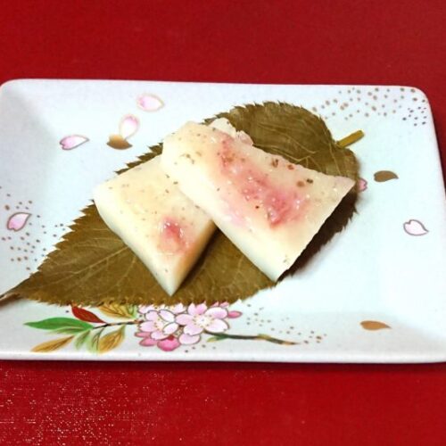 Sweet rice jelly (uiro) | KURA cooking - Japanese Cooking School for ...