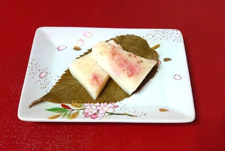 Sweet rice jelly (uiro) | KURA cooking - Japanese Cooking School for ...