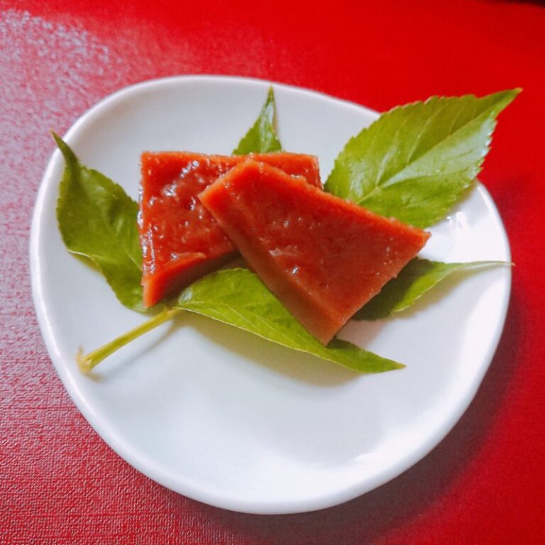 Sweet rice jelly (uiro) | KURA cooking - Japanese Cooking School for ...