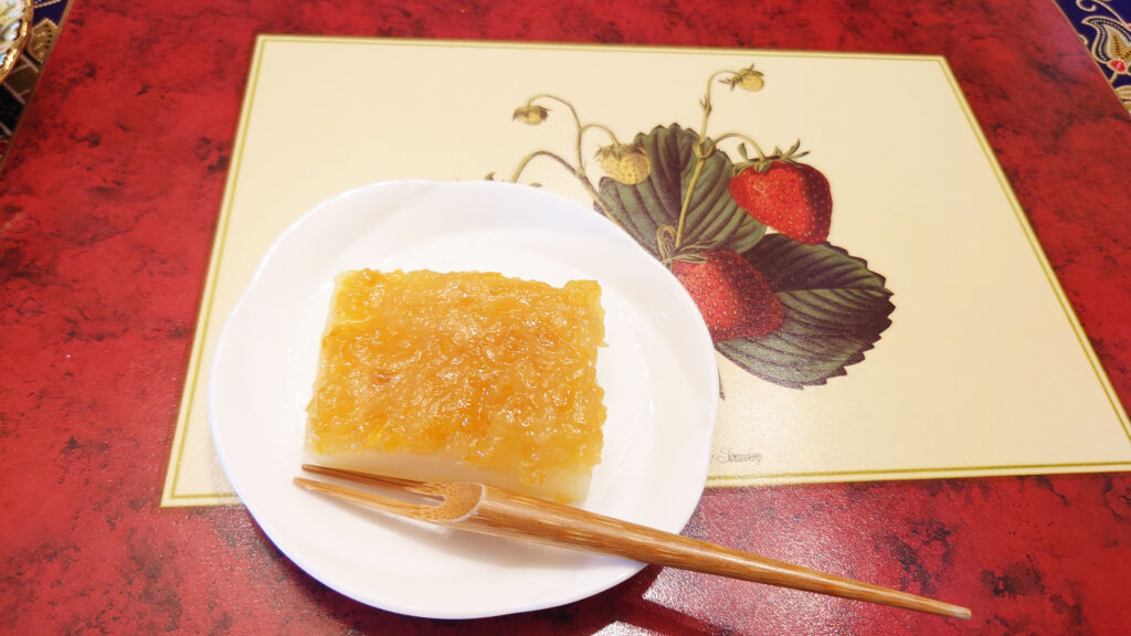 Sweet Summer Tangerine Uiro | KURA cooking - Japanese Cooking School ...