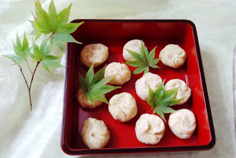 Sweet rice jelly (uiro) | KURA cooking - Japanese Cooking School for ...