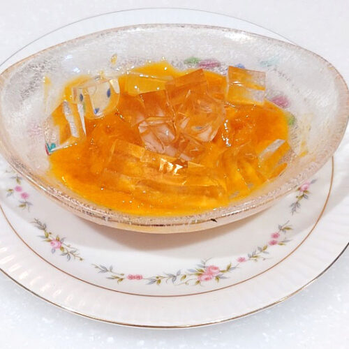Sweet rice jelly (uiro) | KURA cooking - Japanese Cooking School for ...
