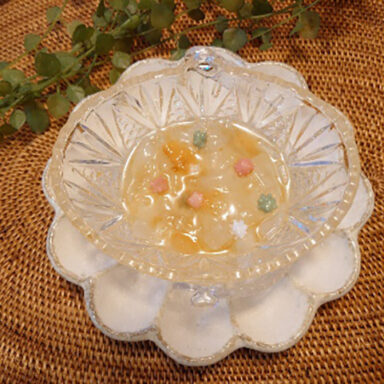 Sweet rice jelly (uiro) | KURA cooking - Japanese Cooking School for ...